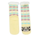 Girls Jacquard Knit Character Cabin Socks, 2 Pack, Soft Sole with ...