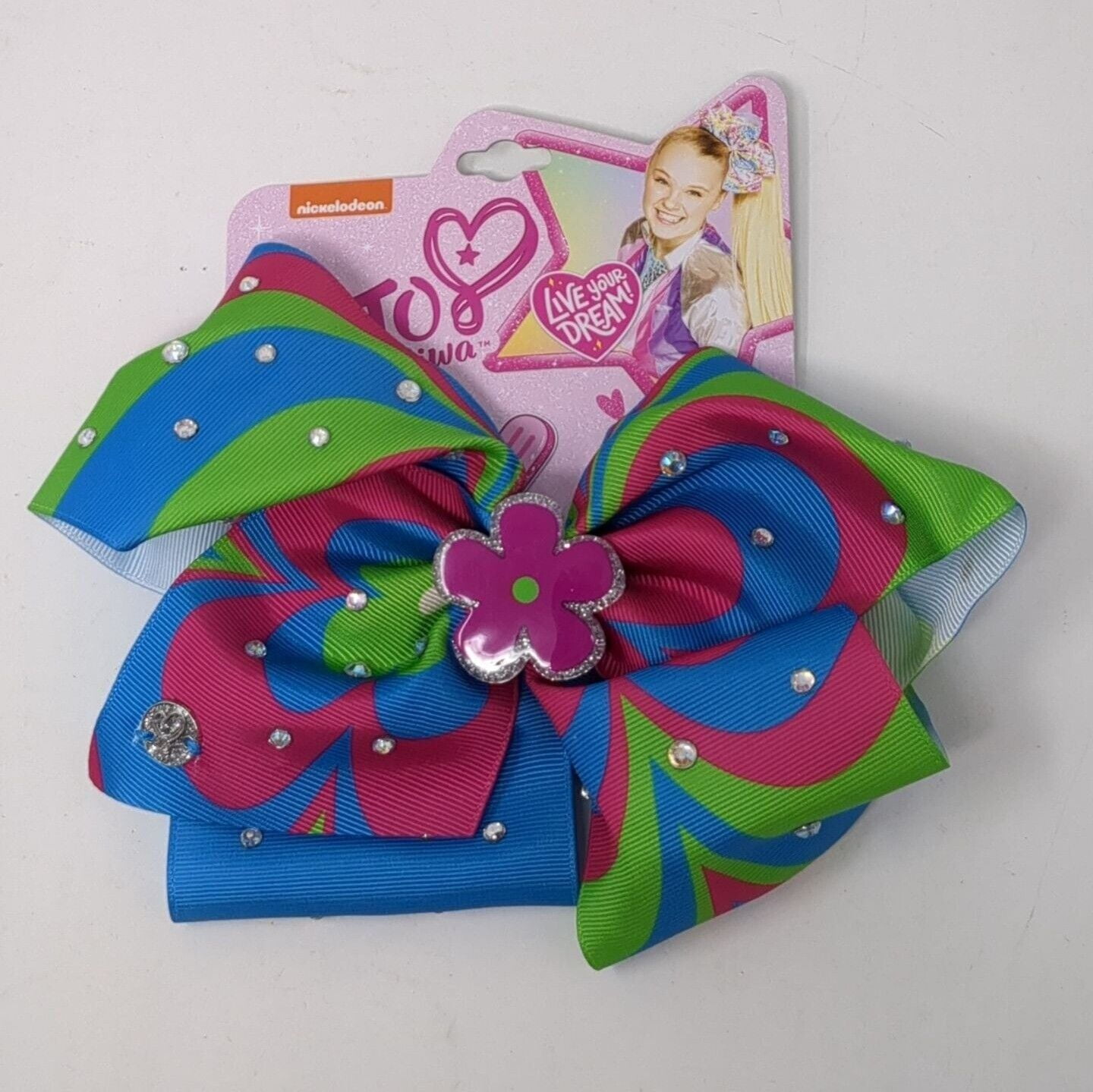 Girls' JoJo Siwa Flower Power Hair Clip Bow - Walmart.com