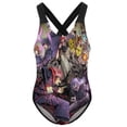 Girls Jujutsu Anime Kaisen One Piece Swimsuits Bathing Suits Cross Back ...