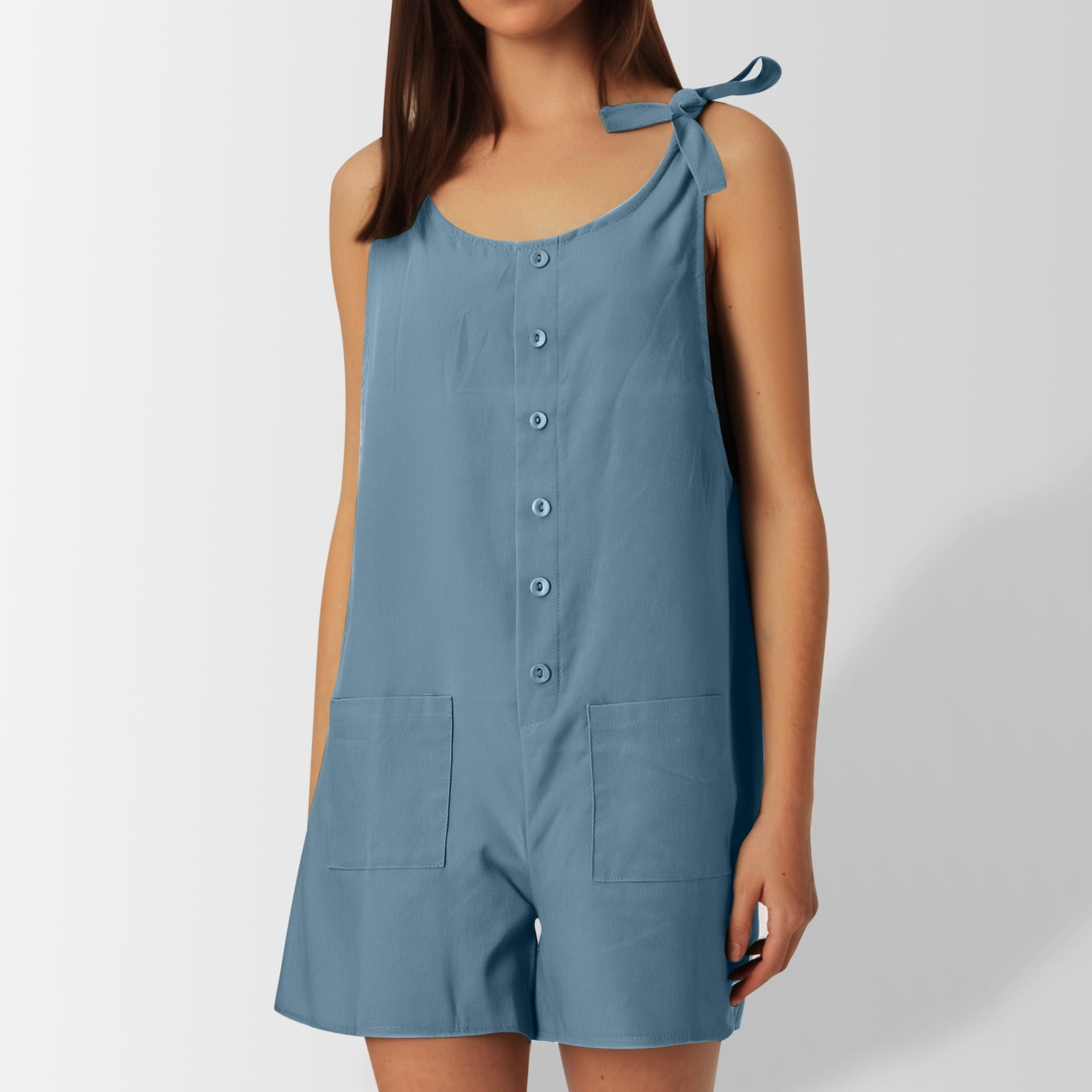 Girls' Jumpsuits Rompers Summer Rompers For Girls Rompers With Pockets ...