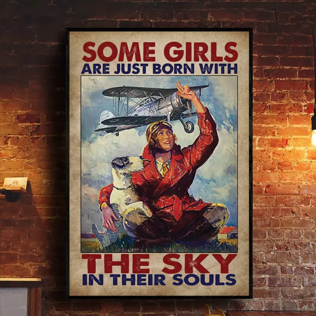 Some Girls Are Just Born With The Sky In Their Souls Pilot And Dog ...