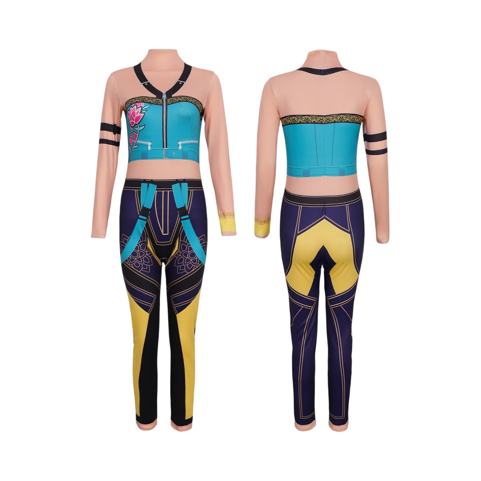 Girls KPop Costumes Demon Hunters Cosplay, Huntrix Costume Pop Singers ...