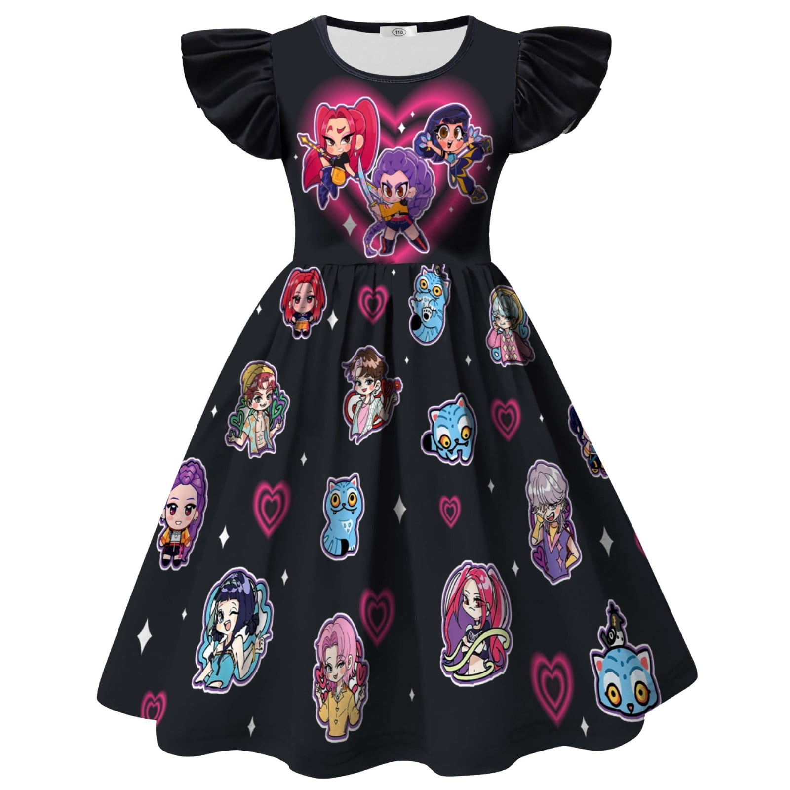 Girls KPop Costumes Demon Hunters Cosplay, Huntrix Costume Pop Singers Rumi Zoey Mira Cosplay ...