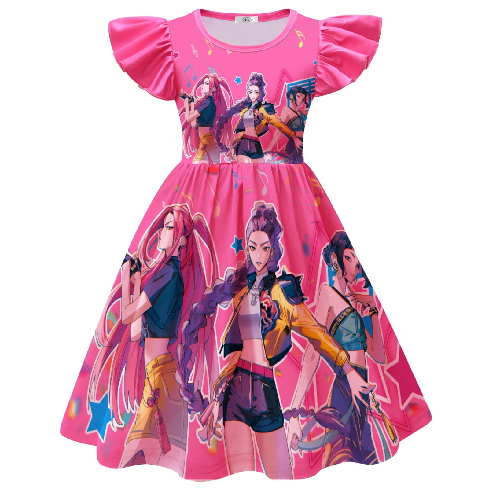 Girls KPop Costumes Demon Hunters Cosplay, Huntrix Costume Pop Singers ...