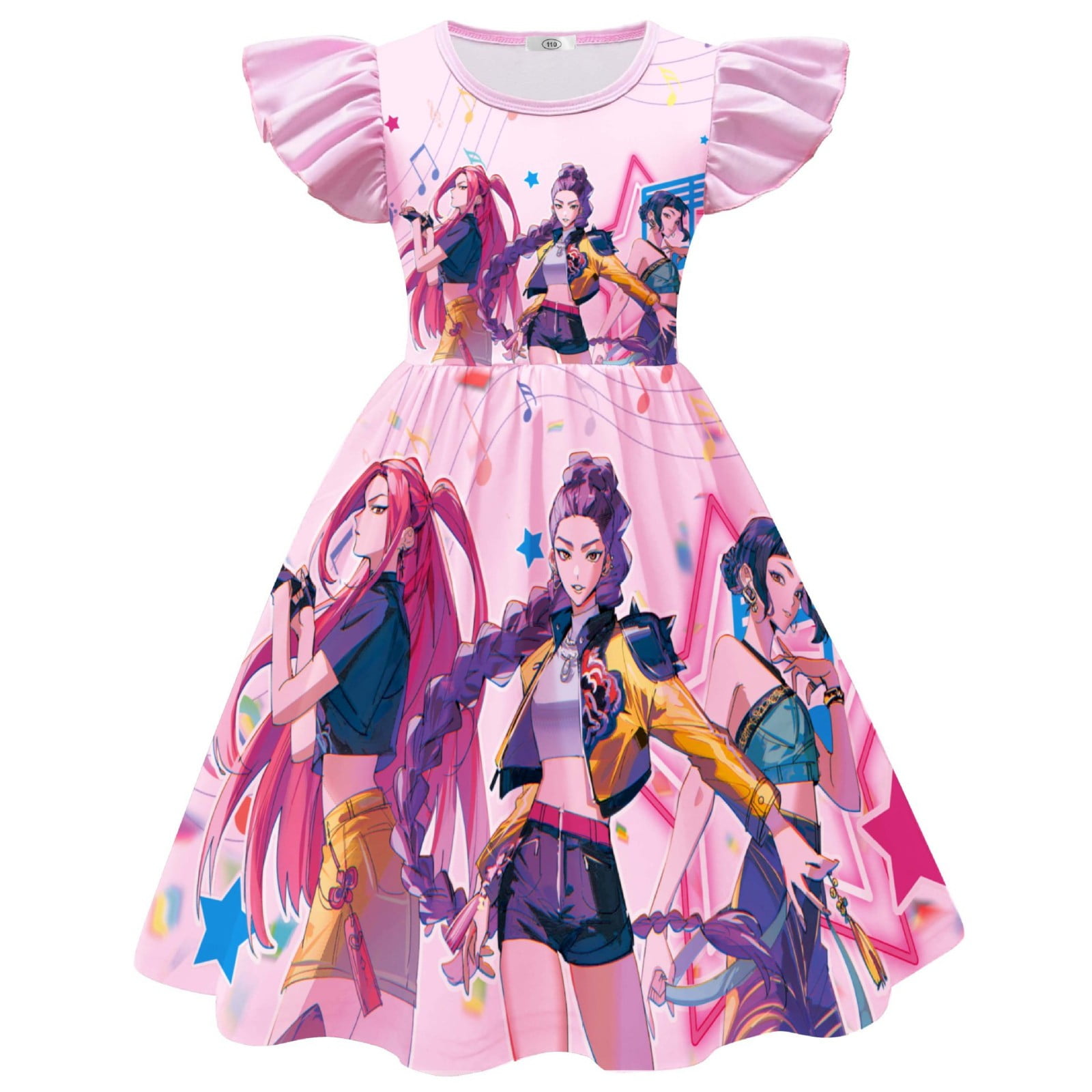 Girls KPop Costumes Demon Hunters Cosplay, Huntrix Costume Pop Singers ...