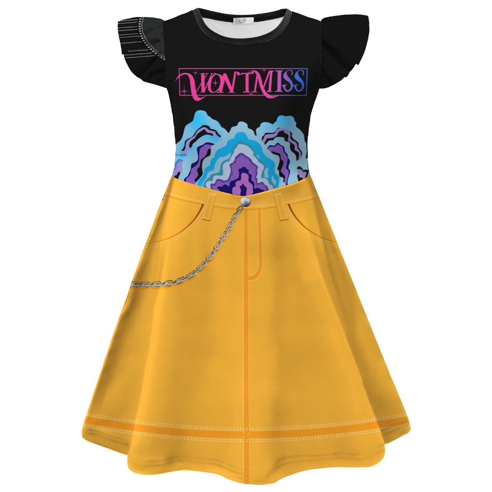 Girls KPop Demon Hunter Mira Cosplay Costume Dress, Costume Dress Up ...