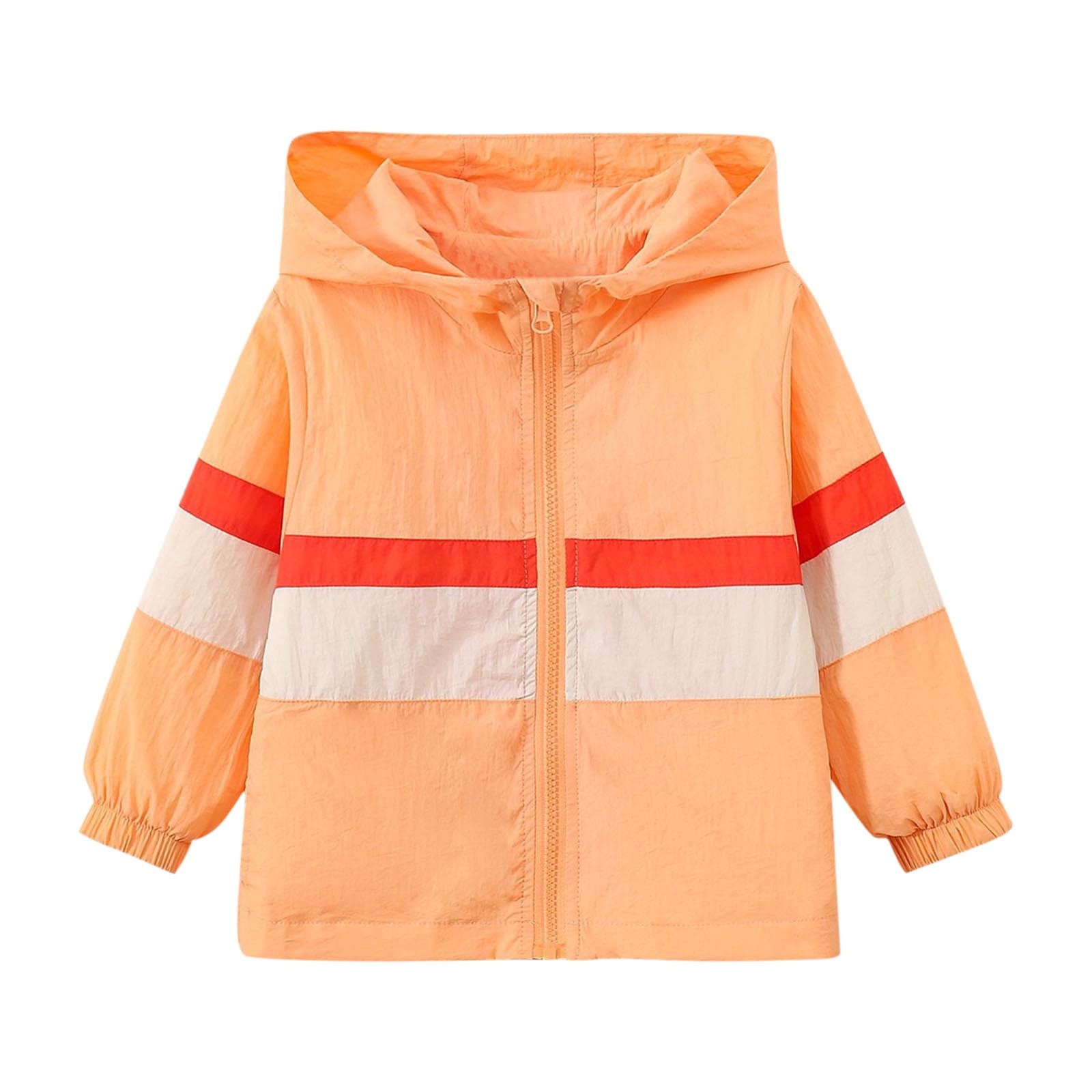 Girls' Lightweight Water-Resistant Windbreaker Waterproof Raincoat ...