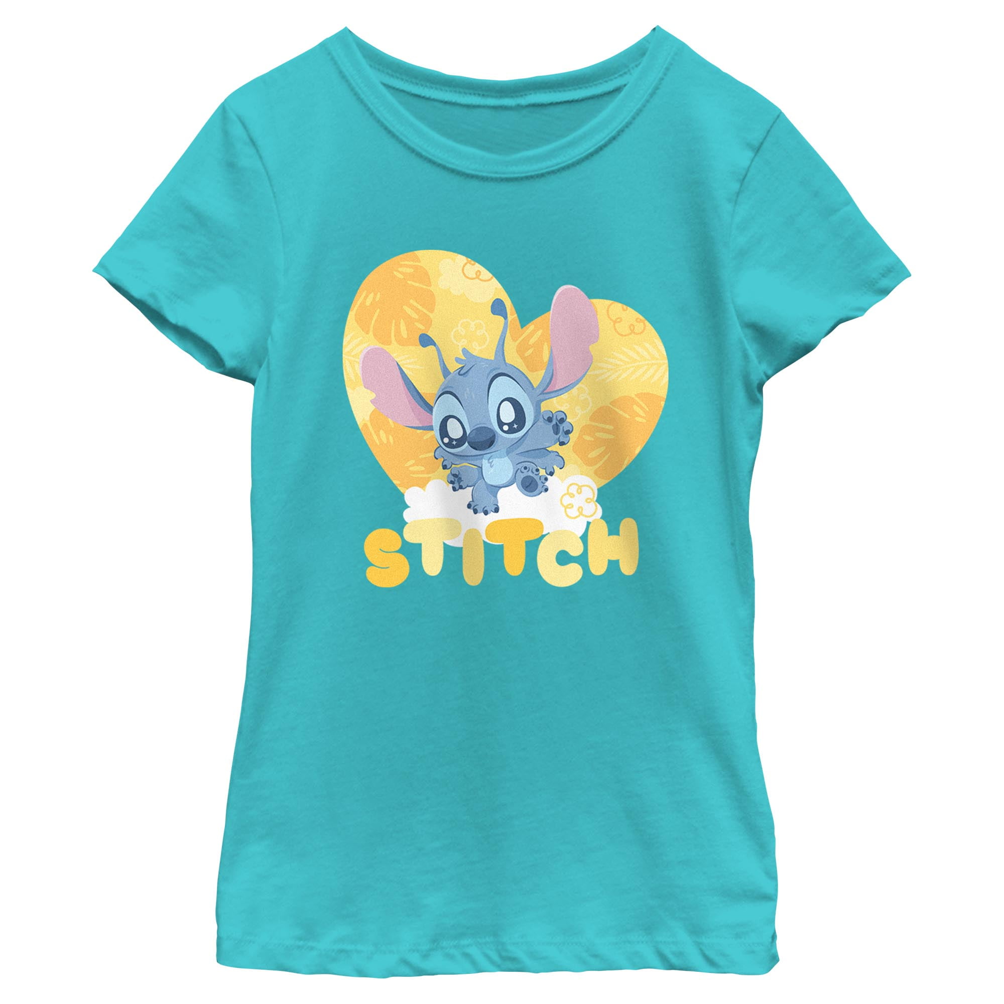 Girls Lilo & Stitch Alien First Steps T Shirt - Walmart.com