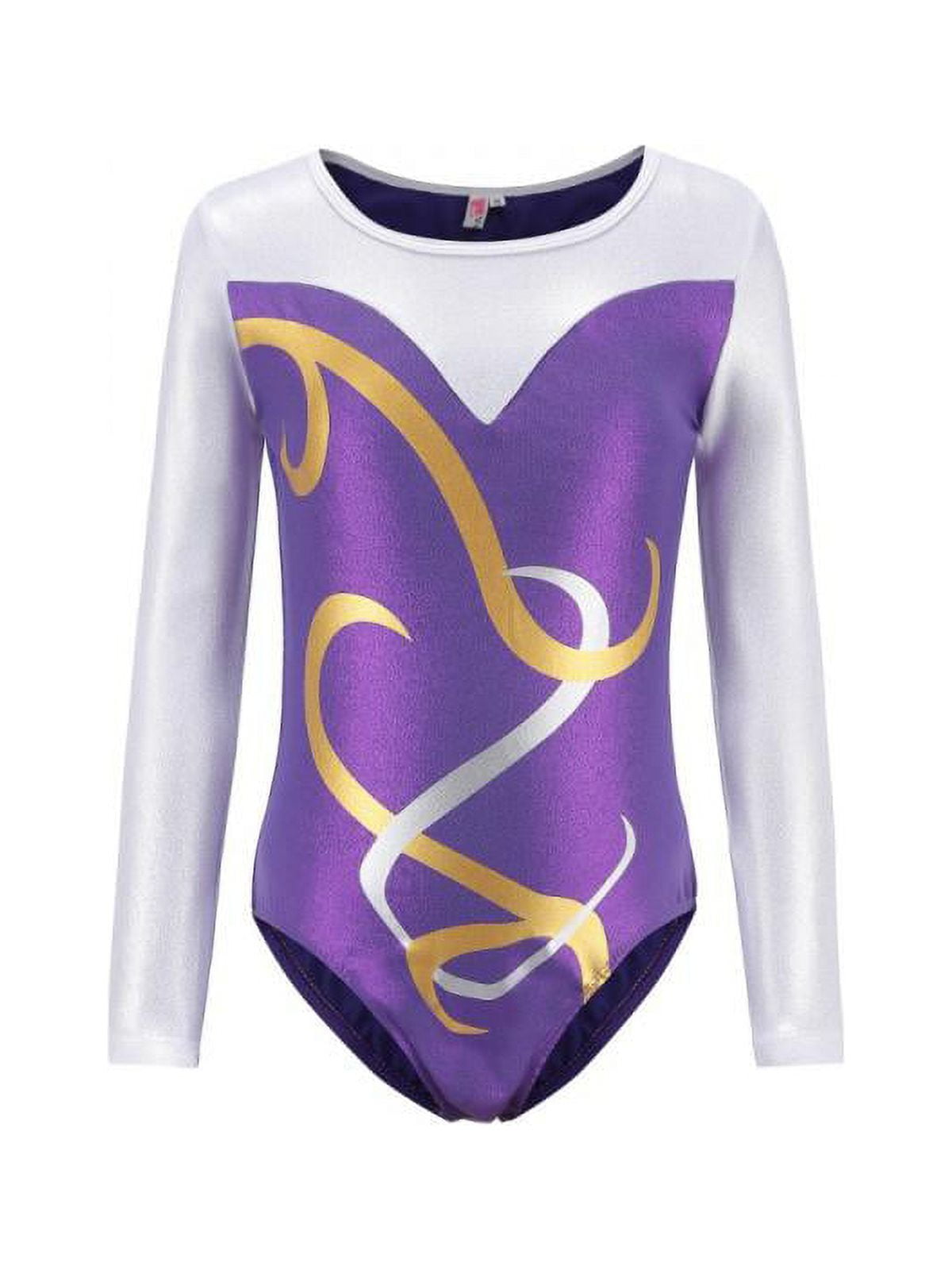 Girls Long Sleeve Dance Leotards Kids Ballet Suits - Walmart.com