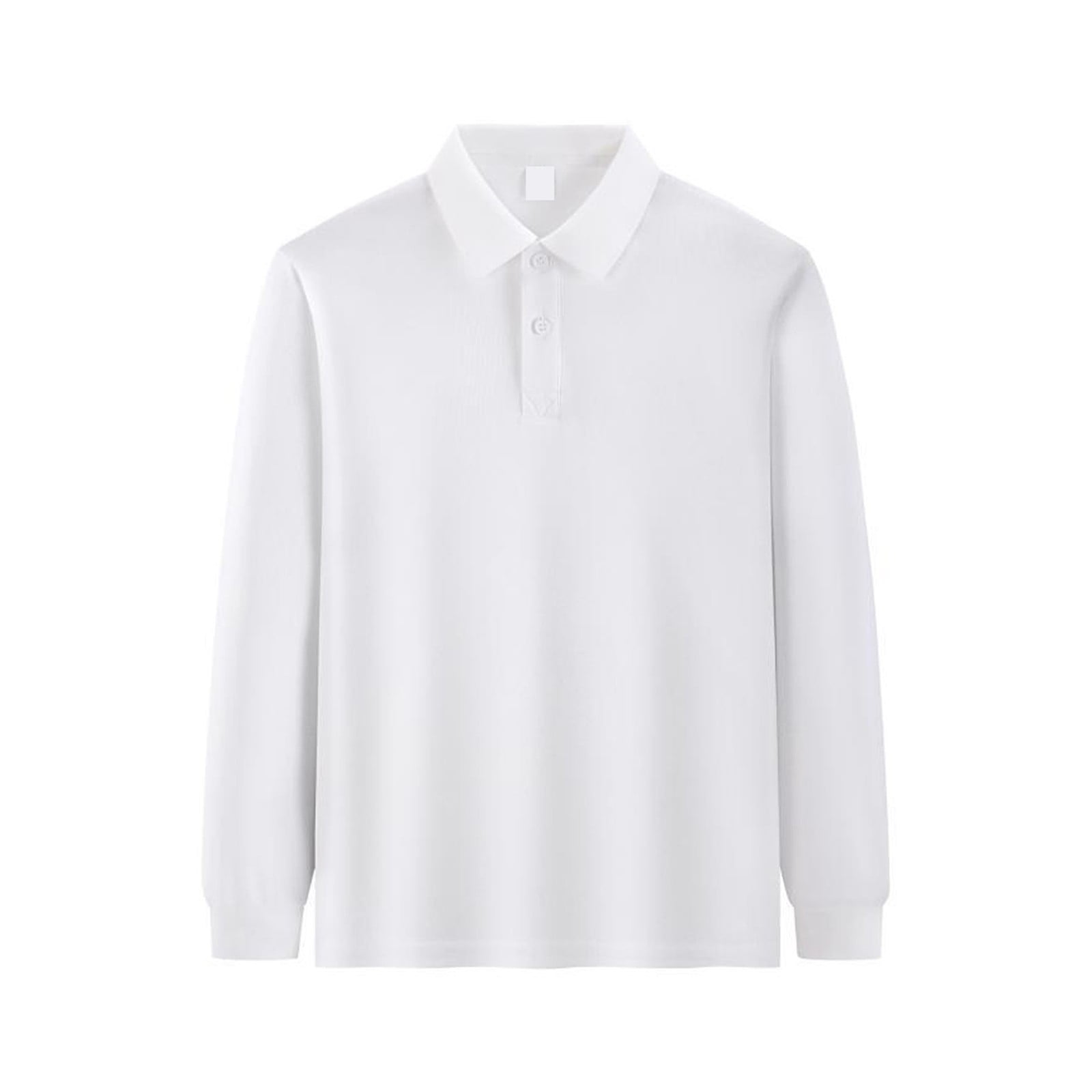 Girls Long Sleeve Polo, School Uniform with Picot Collar 6-10Y ...