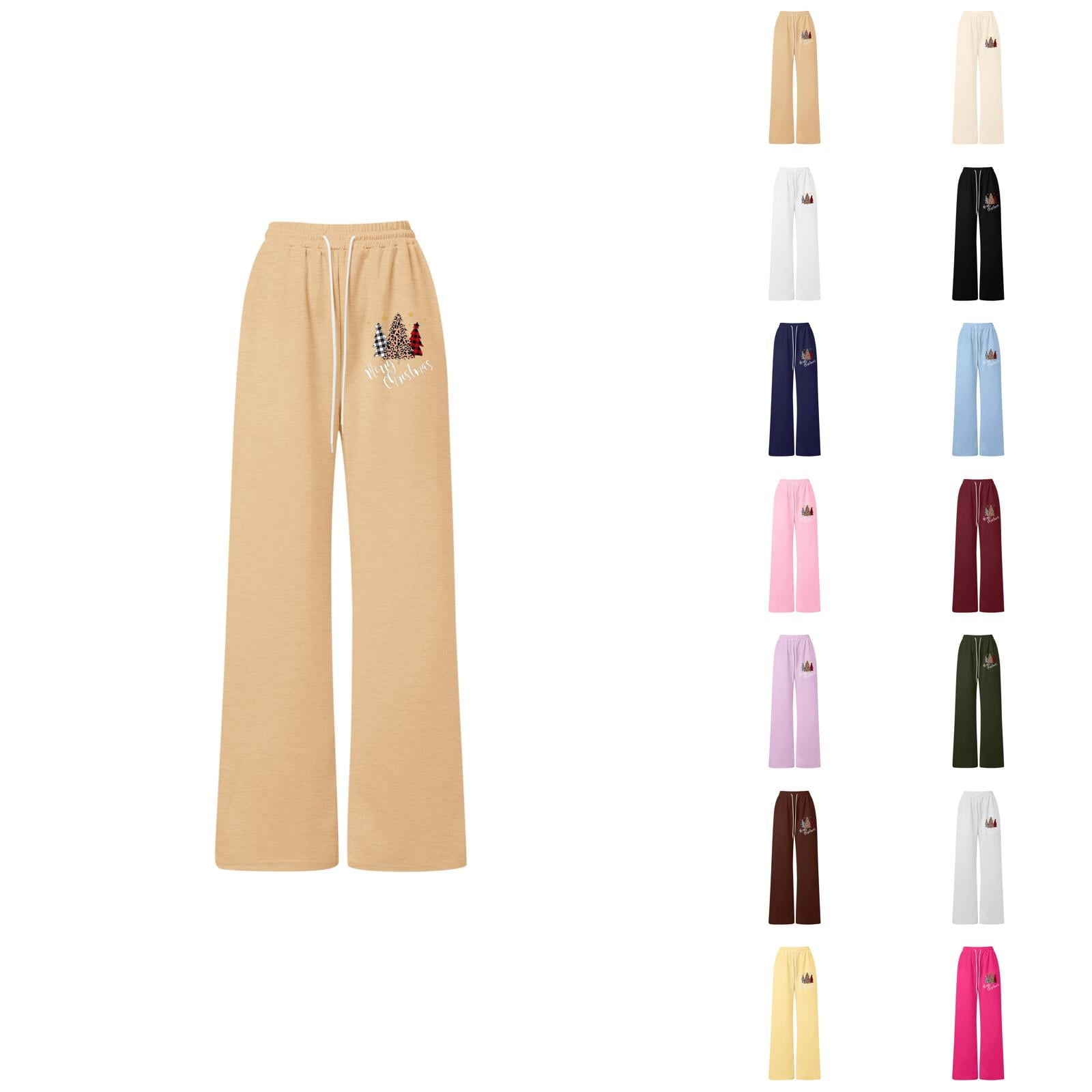 Girls Loose Fit Sweatpants High Waisted Pants Girls' Bowknot ...