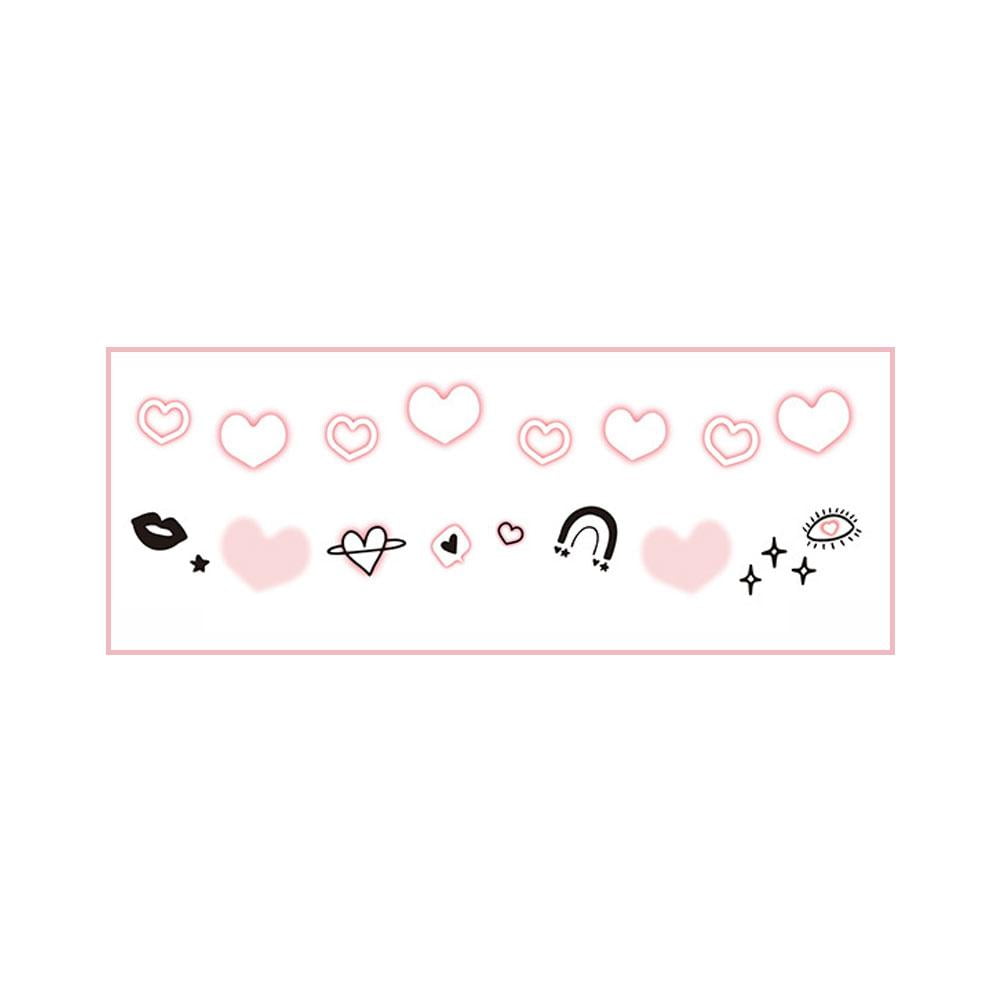 Girls Make Up Stickers, Tattoo Stickers, Cute Makeup Stickers, DIY ...