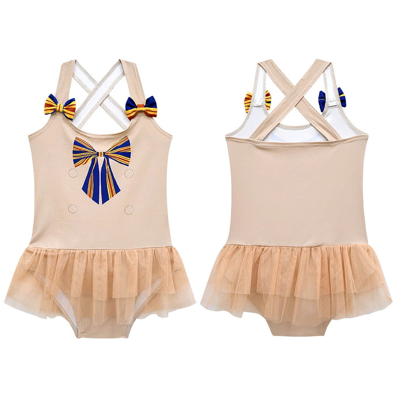 Girls Megan One Pieces Swimsuit Summer Bathing Suit Swimwear - Walmart.com