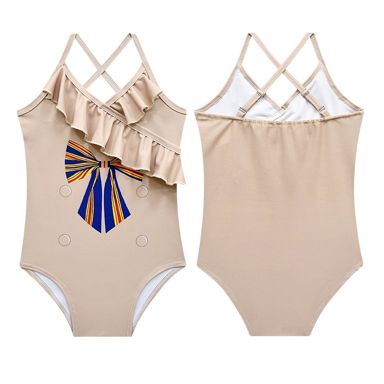 Girls Megan One Pieces Swimsuit Summer Bathing Suit Swimwear - Walmart.com