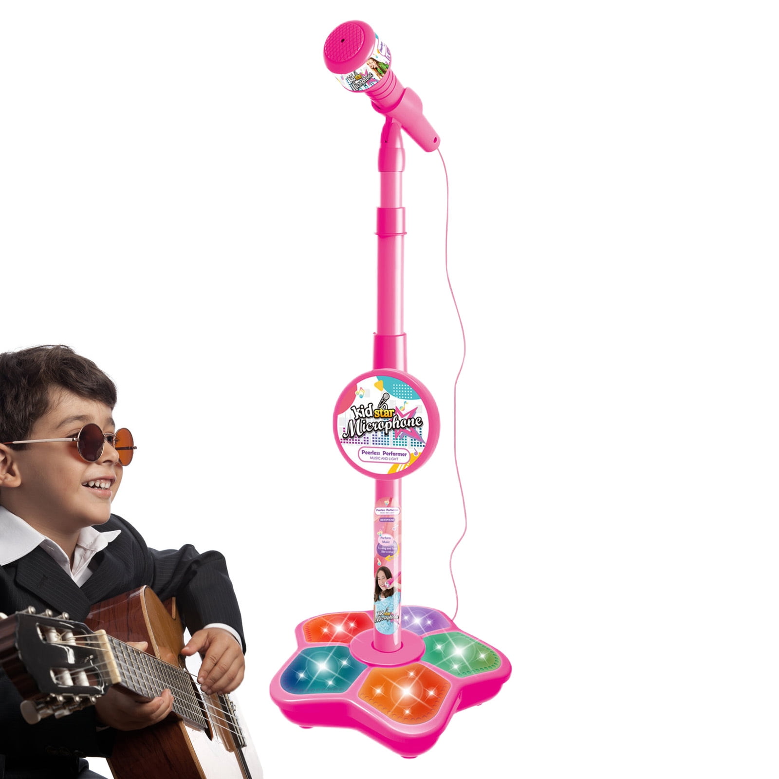 Girls Microphone With Stand | Standing Microphone For Kids | Party ...