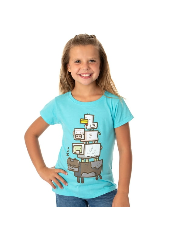 Girls Minecraft Shirt