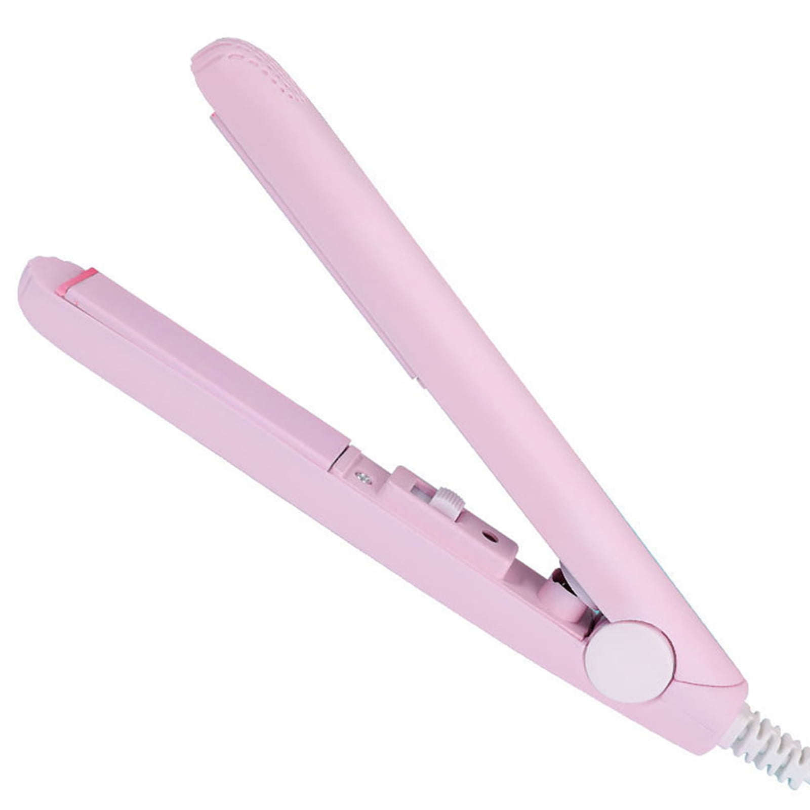 Girls Mini Hair Flat Iron Straightener Curling Stick Hair Straightener ...
