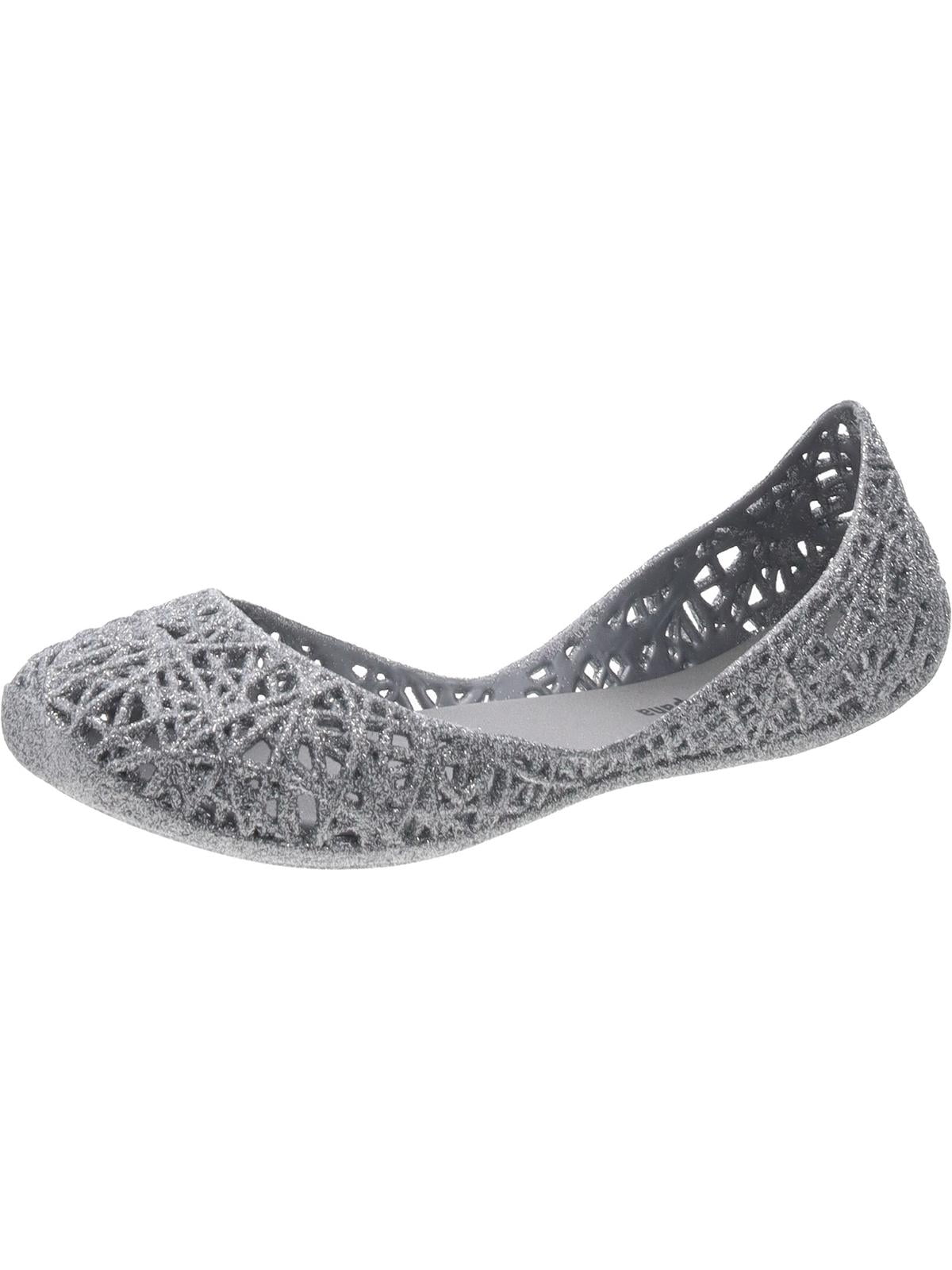 Melissa Girls Glitte Laser Cut Flats - Walmart.com