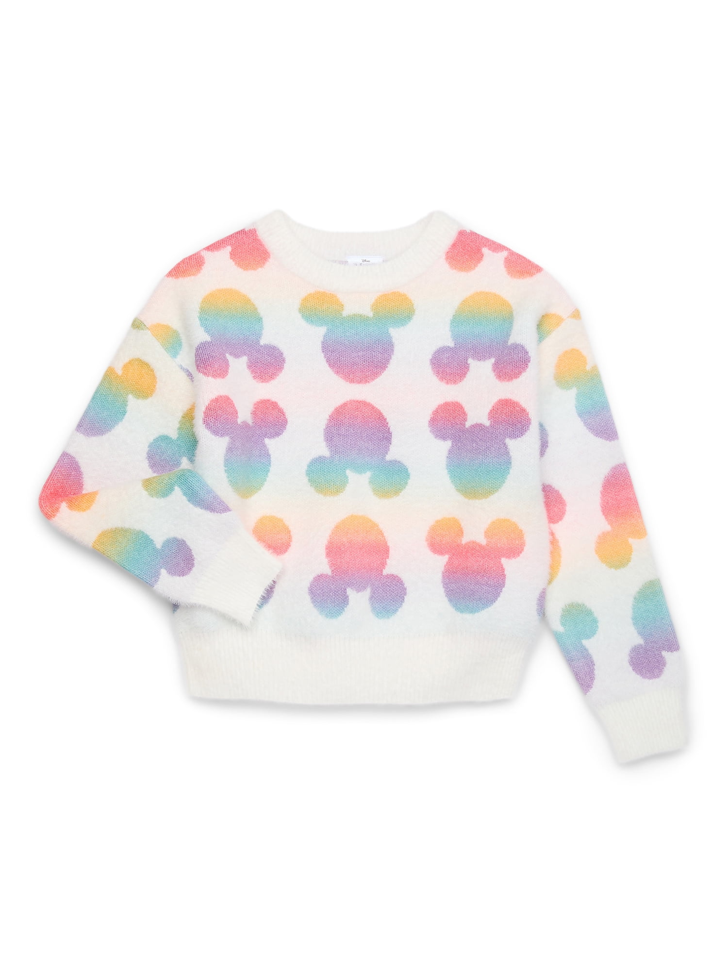 Disney Minnie Mouse Girls Holiday Sweater, Sizes 4-16 - Walmart.com