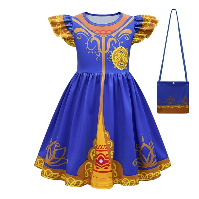 Girls Mira Cosplay Fancy Dress Halloween Princess Cartoon Dress up ...