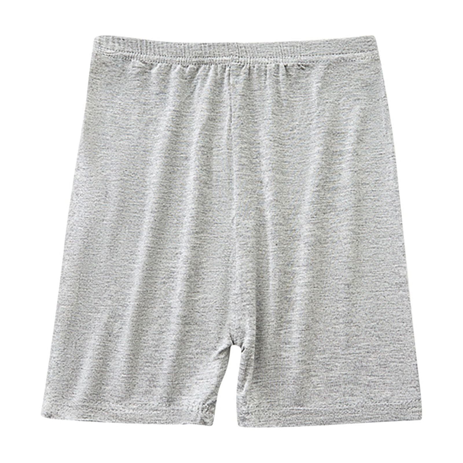 Girls Modal Slip Shorts for Under Dresses Seamless Stretch Safety ...