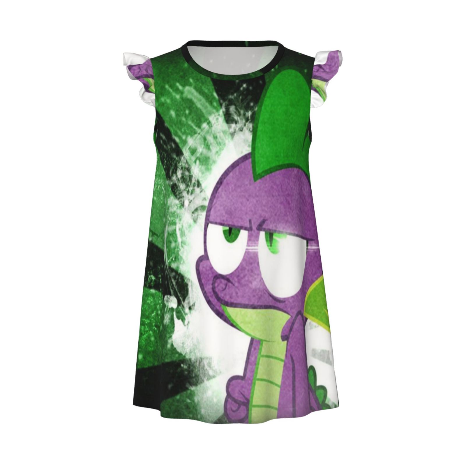 Girls My Lit-tle Pony Nightgown for Girls Flutter Sleeve Pajamas ...