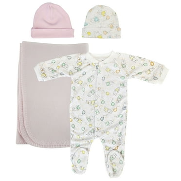 Bambini Girls' 6 Piece Layette Set - Walmart.com