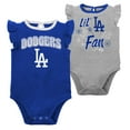 Girls Newborn & Infant Royal/Heather Gray Los Angeles Dodgers Little ...