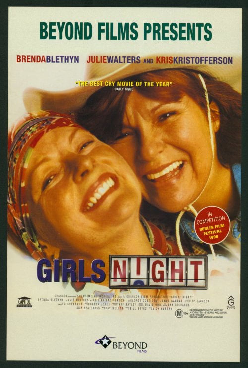 Girls' Night - movie POSTER (Style A) (27" x 40") (1998) - Walmart.com
