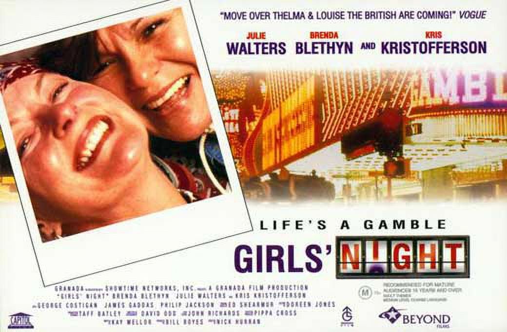 Girls' Night - movie POSTER (Style B) (11" x 17") (1998) - Walmart.com
