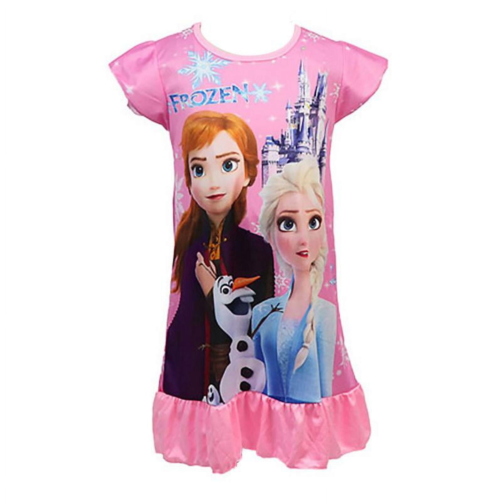 Young Girls Flutter Sleeve Nightdress: Short Sleepwear Pajamas Dress ...