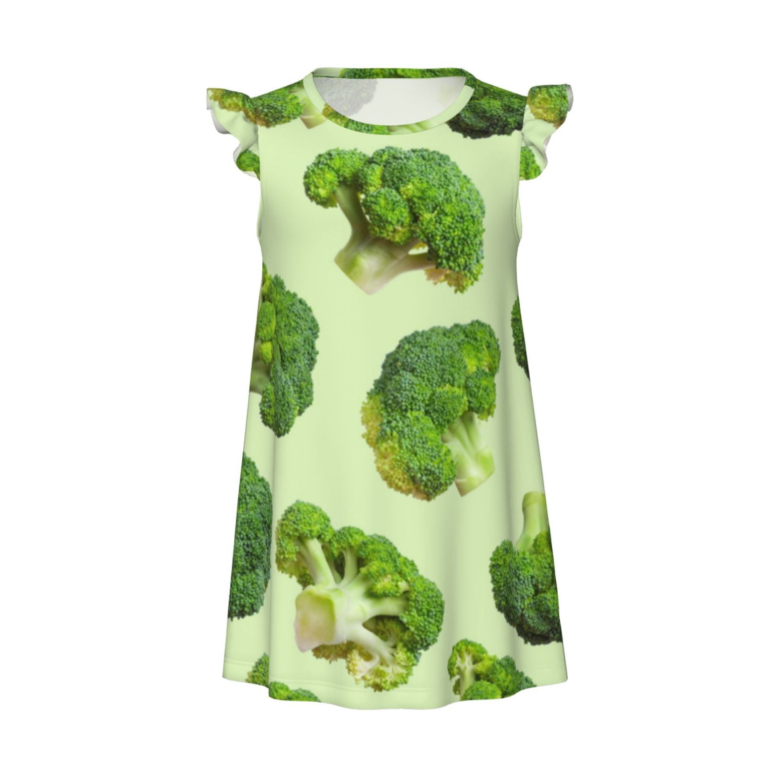 Girls Nightgowns - Broccoli cute Short Sleeves Princess Dress, Girls ...