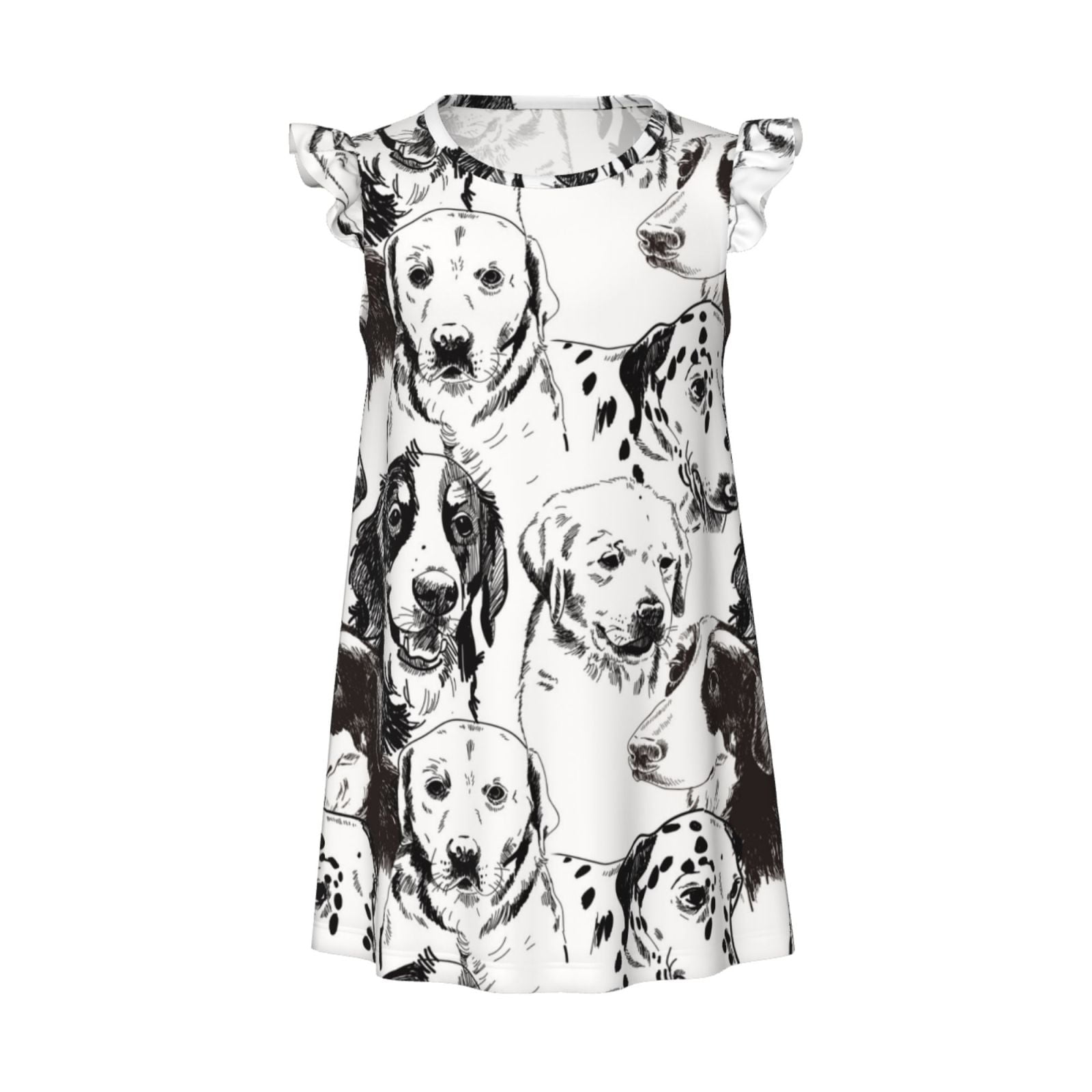Girls Nightgowns - Labrador Retriever Dog No.1001 Soft Comfort Flutter ...