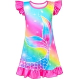 Girls Unicorn Nightgown: Soft, Breathable Sleepwear Dress, Children's ...
