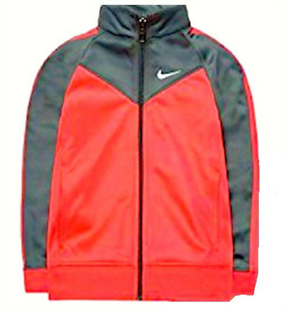 Girls Nike Track Warm-Up Jacket, Cool Grey, Size 2T - Walmart.com
