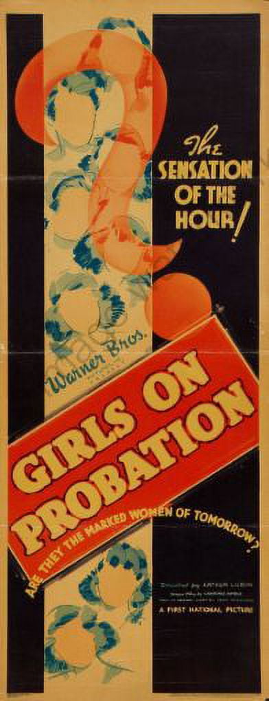 Girls On Probation 14inx36in Insert Movie Poster Multi-Color Square ...