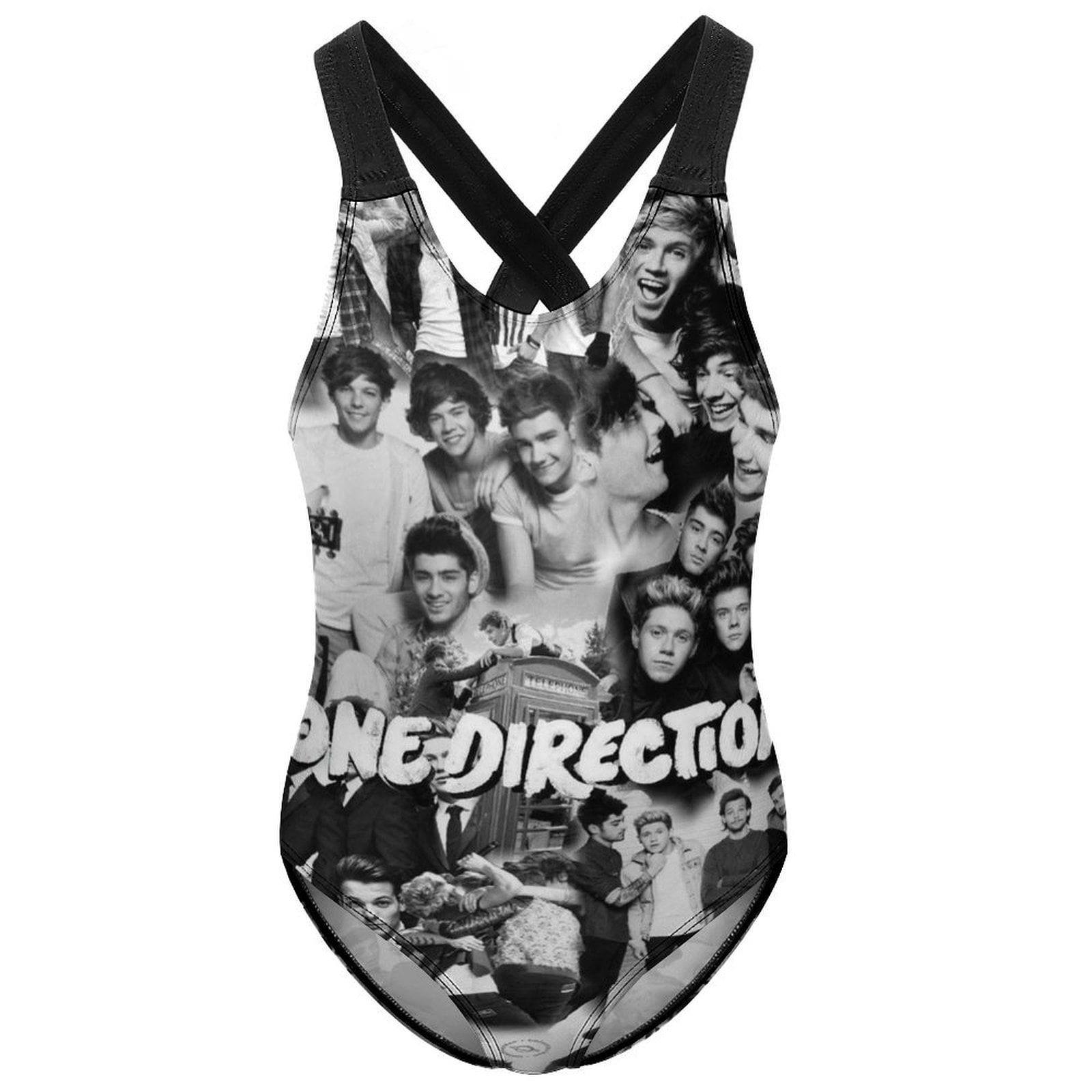 Girls One Direction One Piece Swimsuit Bathing Suit Beachwear - Walmart.com