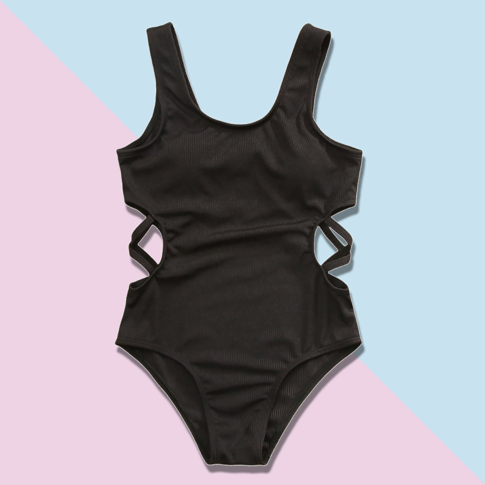 Girls One Piece Bathing Suits Teen Girls Swimsuits Fashion Summer Girls ...