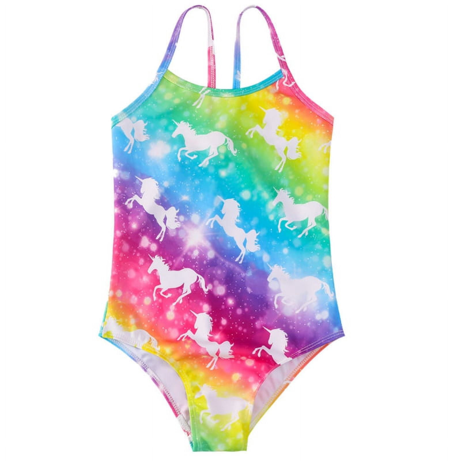 Girls One Piece Swimsuits Toddler Girls Swimsuit Kids Bathing Suit for ...