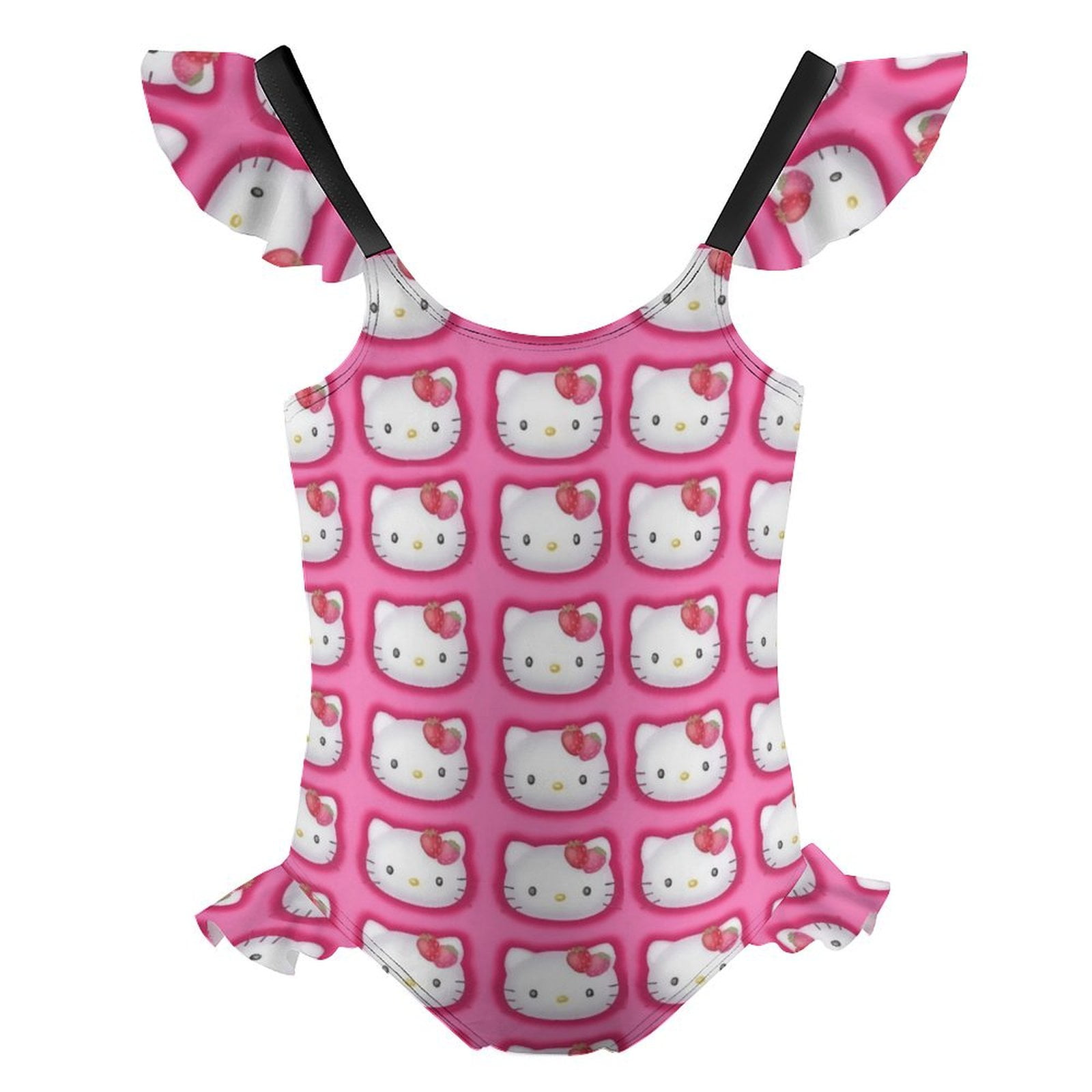 Girls One-piece Swimsuit Hello Kitty Swimsuit Cute Beach Gift for ...