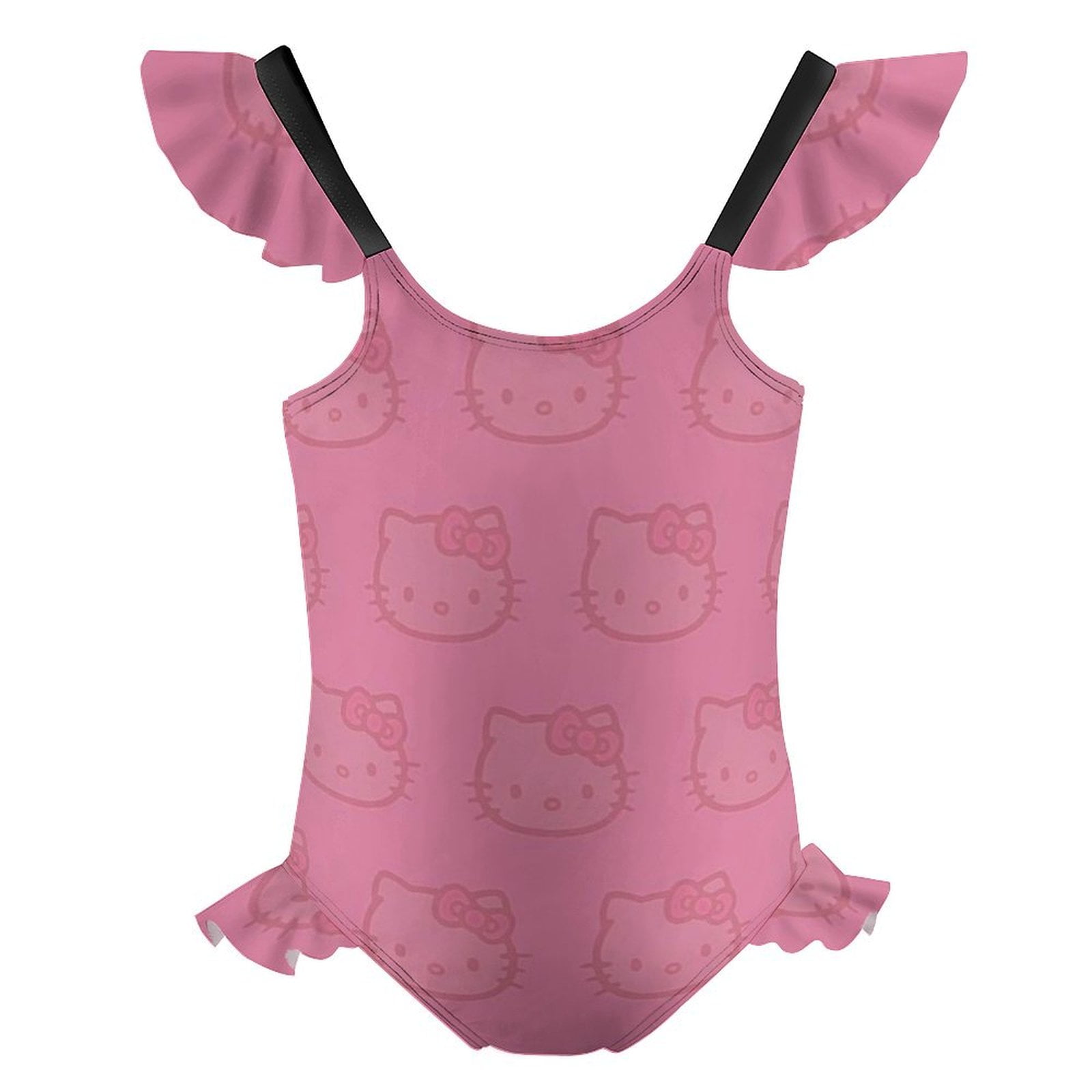 Girls One-piece Swimsuit Hello Kitty Swimsuit Cute Beach Gift for ...