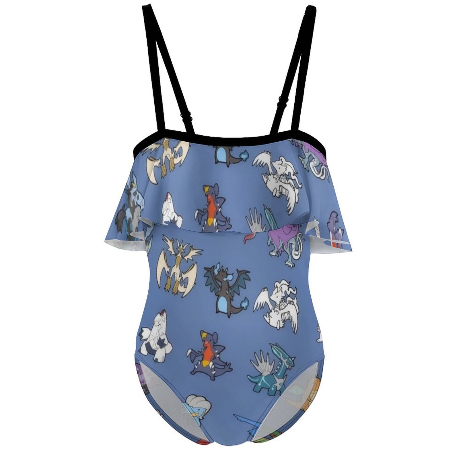 Girls One-piece Swimwear Pokemon Swimsuit Cute Beach Gift for Daughter ...