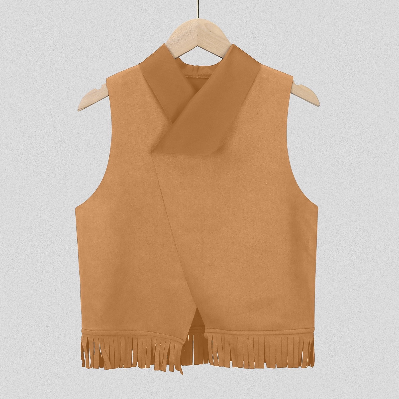 Girls Outerwear Cowboy Vest for Parties and Dress-Up Western-Themed ...