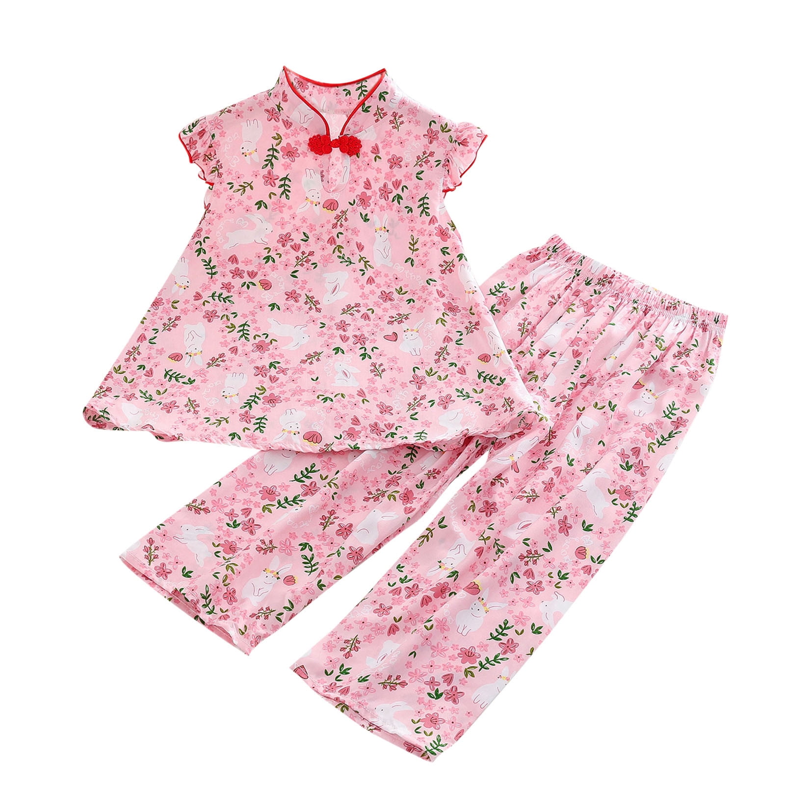 Girls Outfits Size 10-12 Back to School Two Piece Set Flutter Tops ...