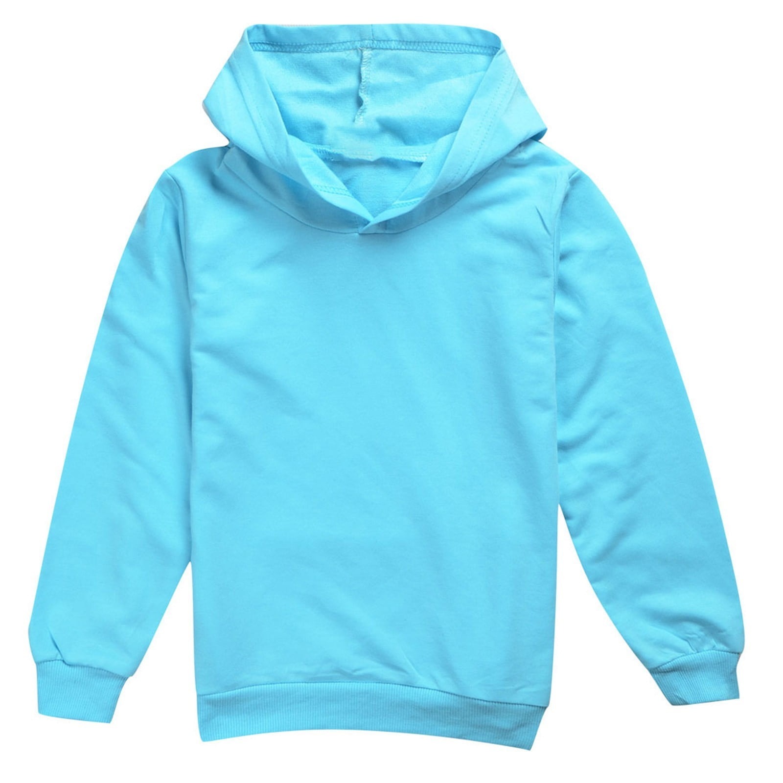 Girls Oversized Hoodies Fleece Pullover Sweatshirts Kids Fashion Casual ...