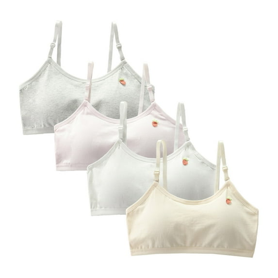 Girls Padded Training Bras 11-15 Teen Student Teens & Big Girls Sports ...