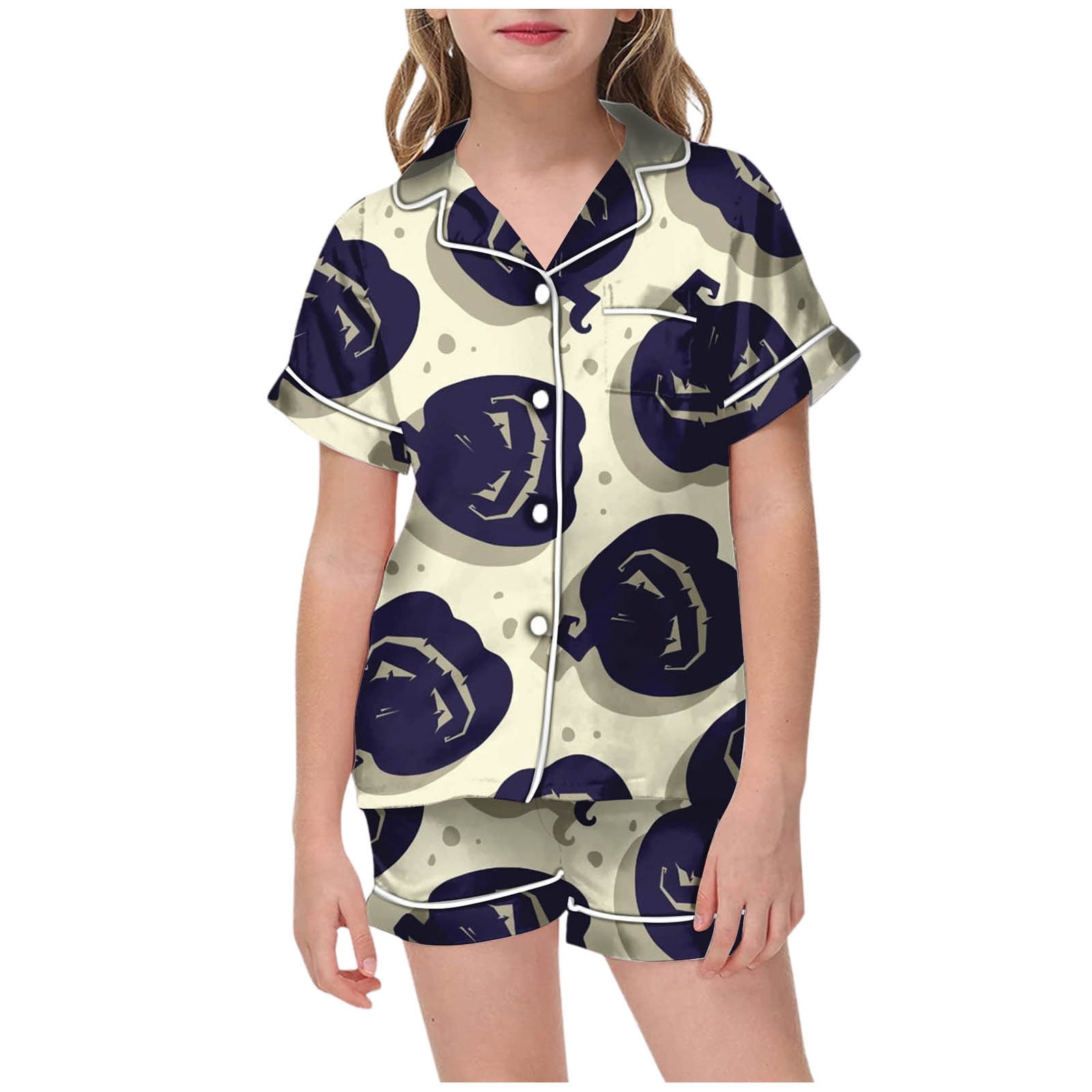 Girls Pajamas Sets Size 8 Pajamas for Children Shirt and Pant Cute ...