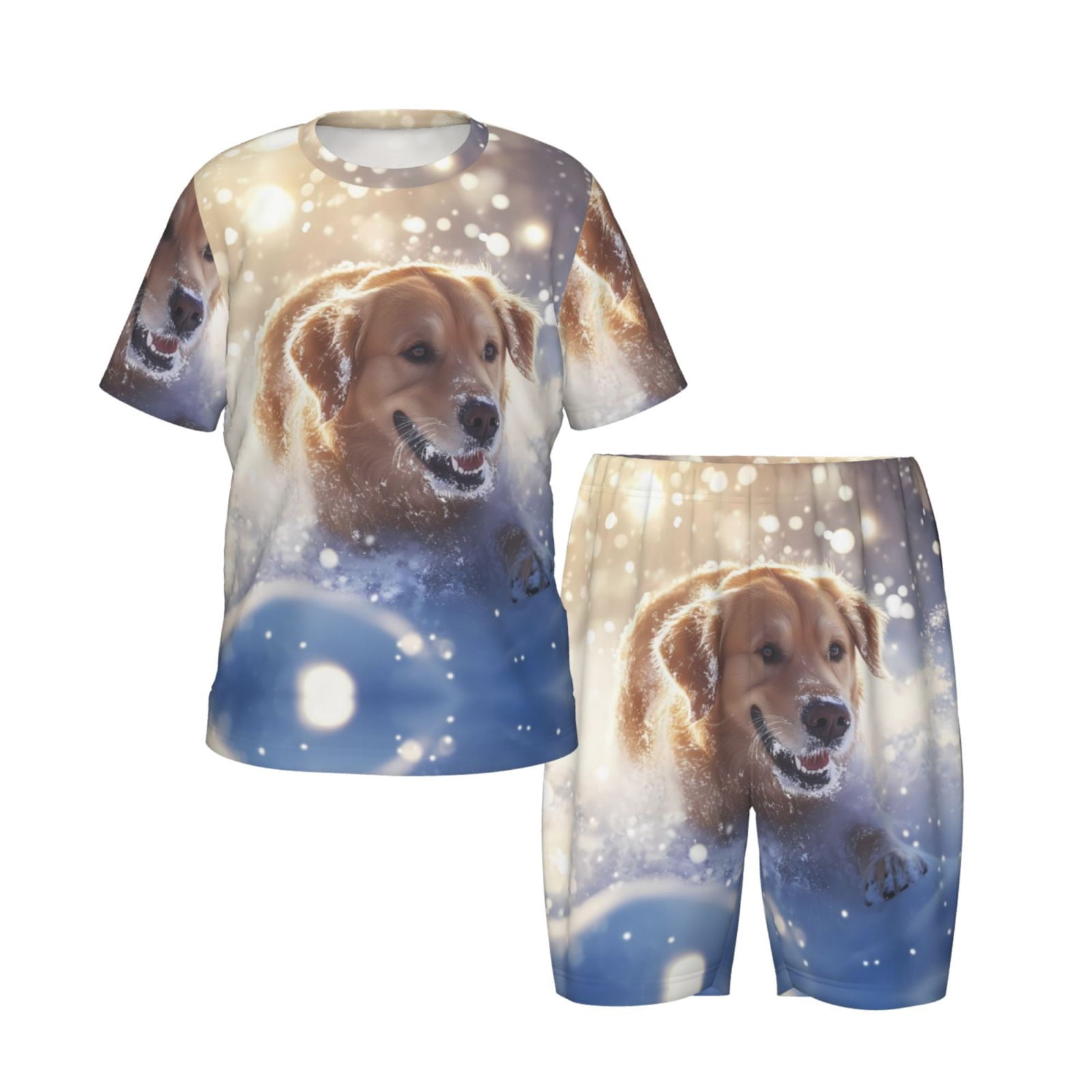 Girls Pajamas Winter Snowy Labrador Retriever Toddler Boy Girl 2 Piece ...