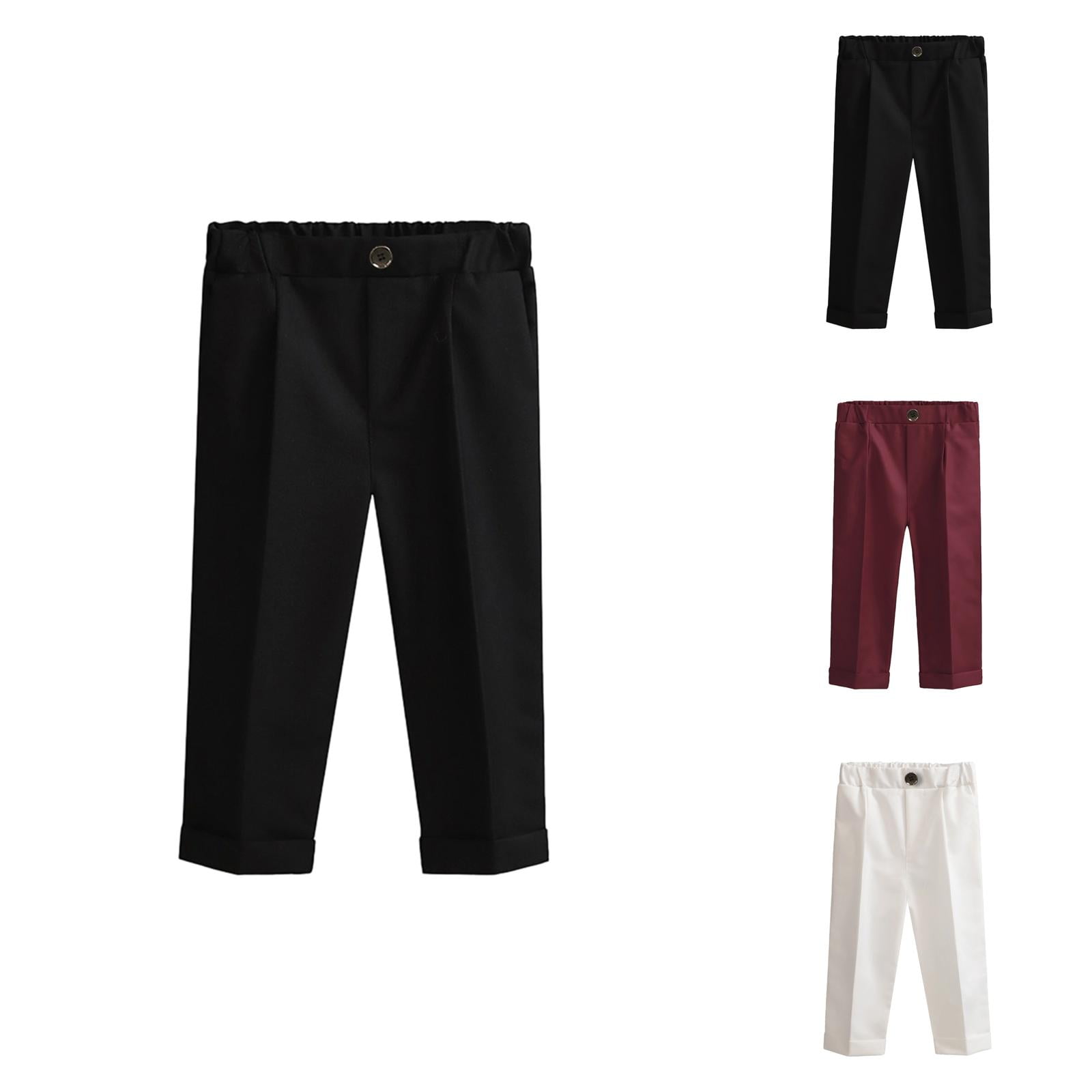 Girls Pants Girls Formal Trousers Classic School Performance Dress ...