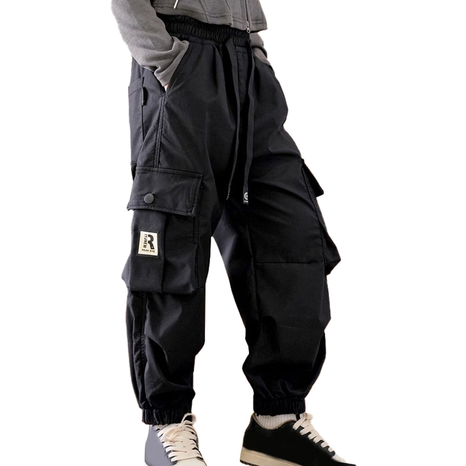 Girls Pants Size 10-12 Elastic Waist Casual Parachute Pants for Girls ...